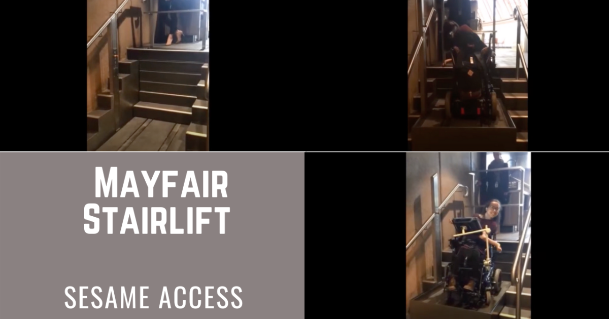 The Sesame Mayfair Stairlift at Sydney Opera House