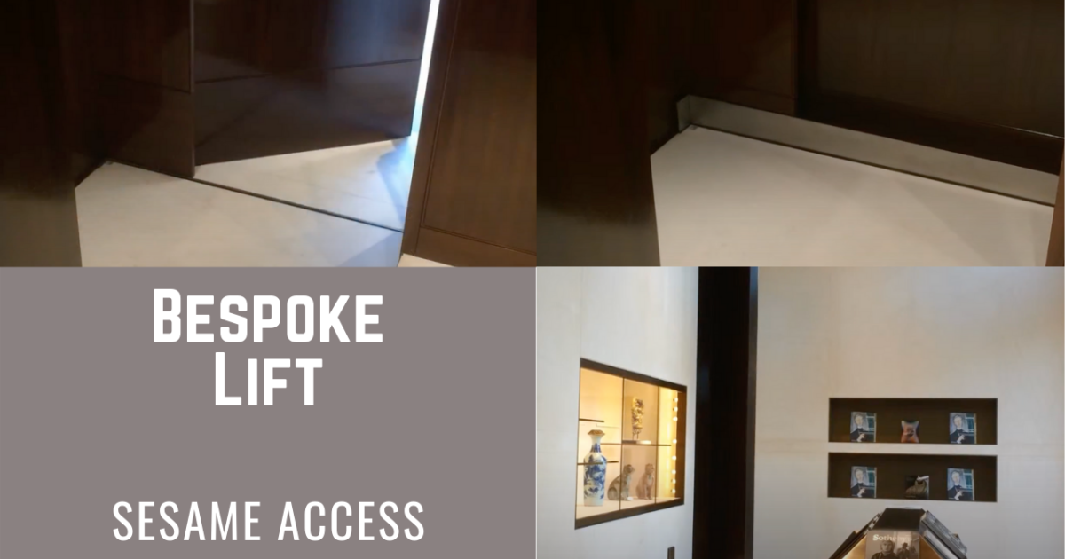 The Sesame Bespoke Lift Movie in Paris