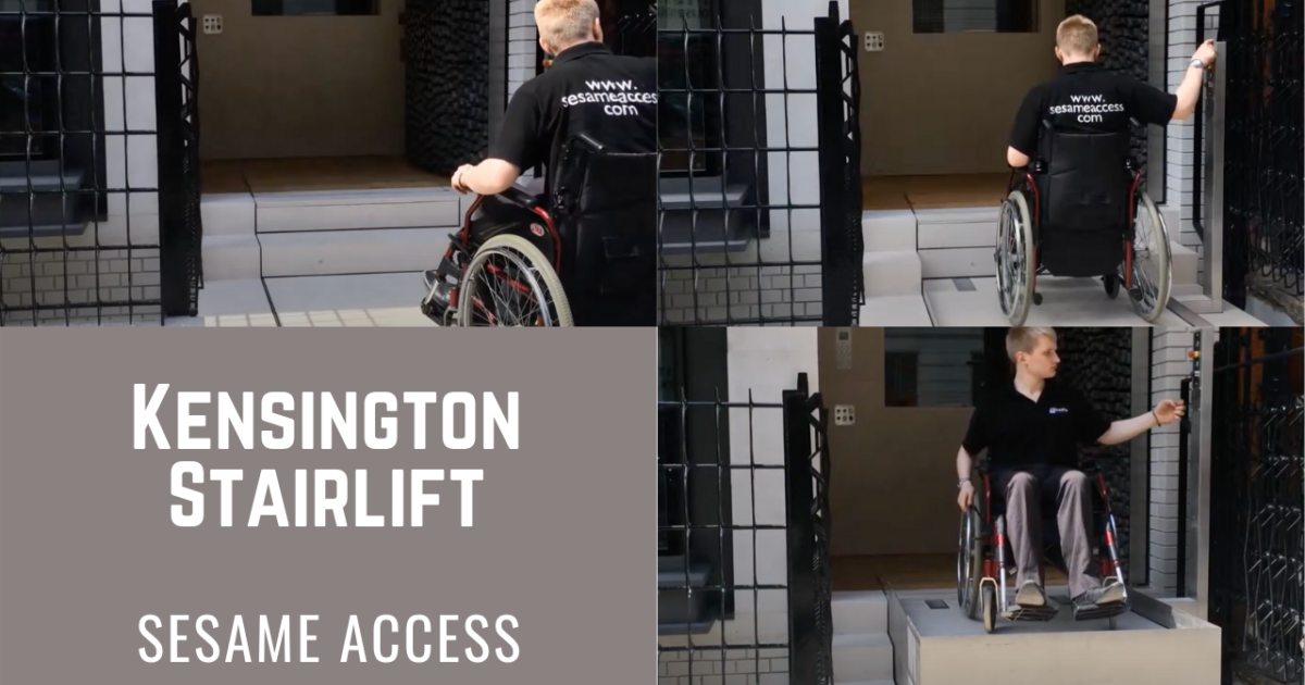 The Sesame Kensington Stairlift in London 1067