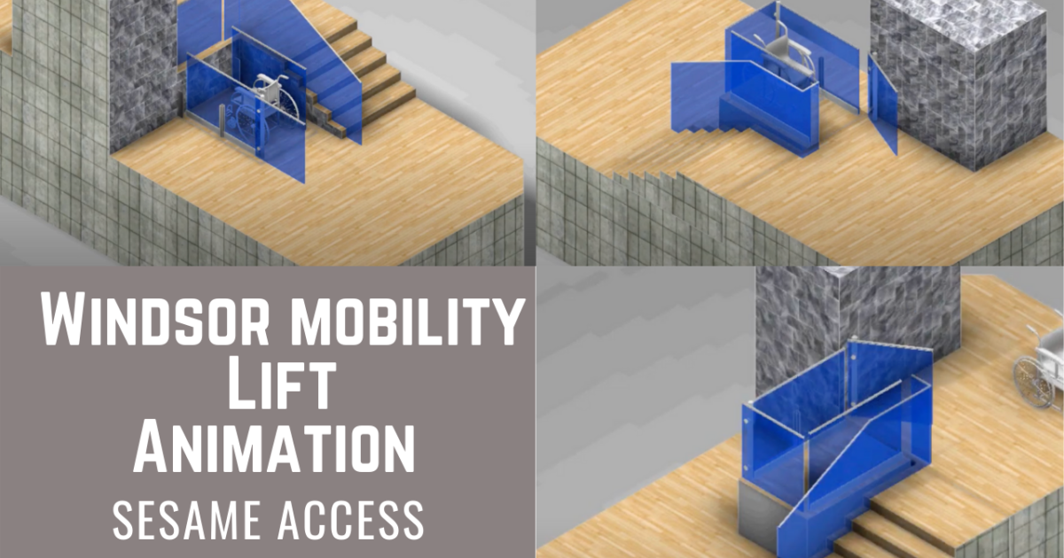 A Sesame Windsor Mobility Lift Animation