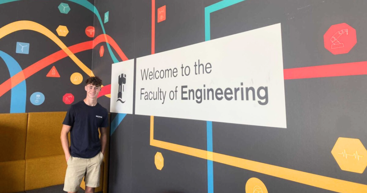 Our first degree apprentice in engineering! | Sesame Access