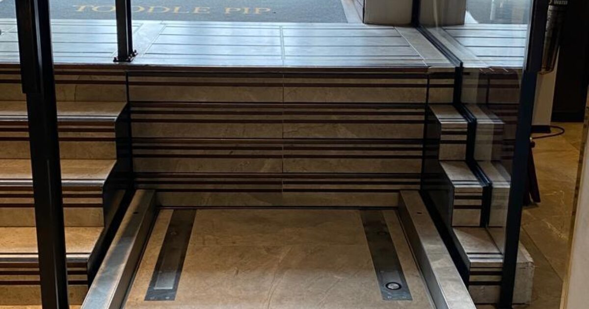 Shallow Pit Lift Design for Listed Buildings