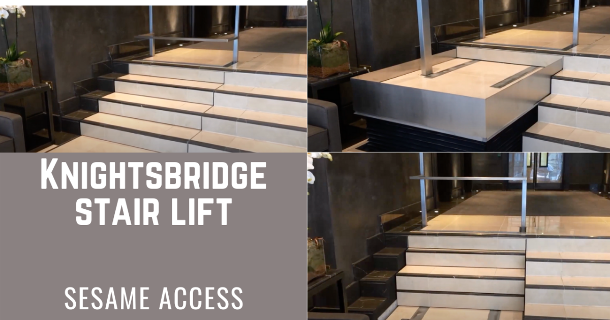 The Sesame Knightsbridge Stair Lift Movie in Leeds