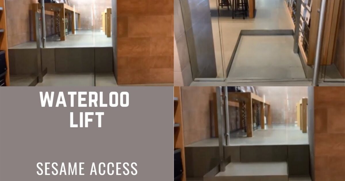 The Sesame Waterloo Lift at Apple Strasbourg