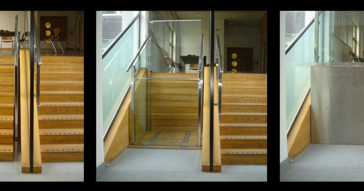 Moving Stairs - Amazing Retracting Stairs that reveal a hidden lift
